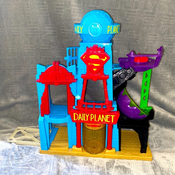 Toys | Fisherprice Imaginext Superman Dc Comics Daily Planet Playset ...